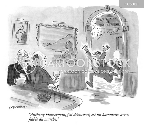 Dessins humoristique et caricaturés avec Prédictions Du Marché Boursier