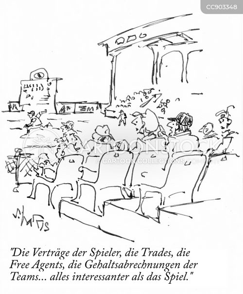 Cartoons und Karikaturen mit Entschädigungsplan