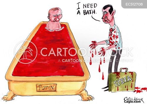 Fall Of Assad Cartoons and Comics - funny pictures from CartoonStock