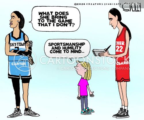 Basketball Rival Cartoons and Comics - funny pictures from CartoonStock