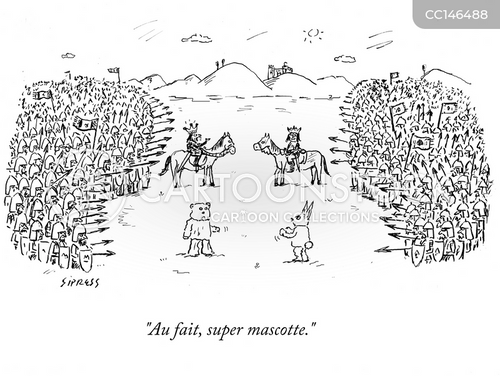 Dessins humoristique et caricaturés avec Préparation À La Bataille