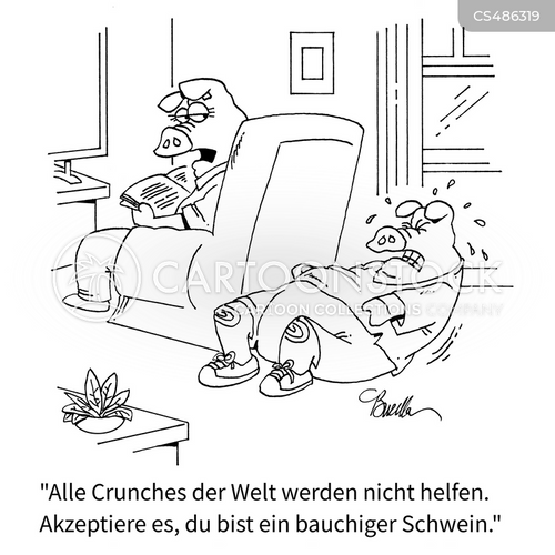 Cartoons und Karikaturen mit Schwein