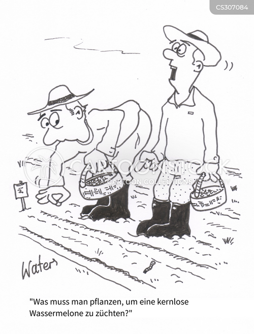 Cartoons und Karikaturen mit Kernlos