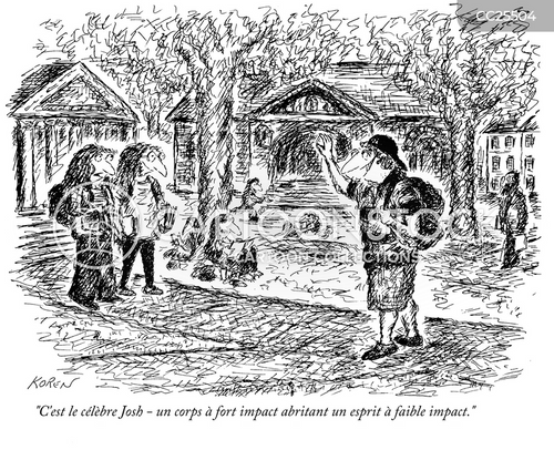 Dessins humoristique et caricaturés avec Le Beau