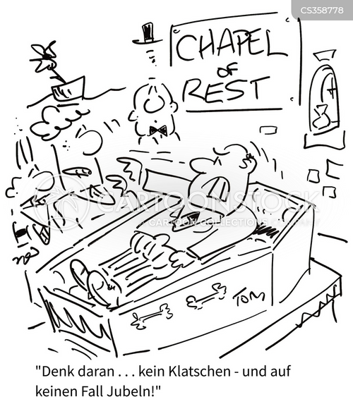 Cartoons und Karikaturen mit Jubel