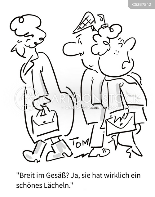 Cartoons und Karikaturen mit Balken