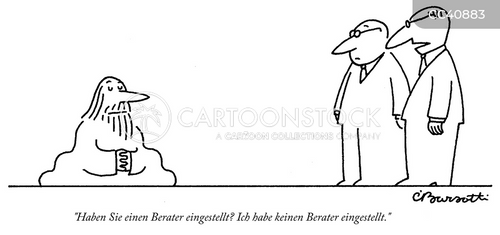 Cartoons und Karikaturen mit Business-coaching