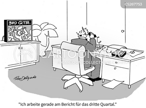 Cartoons und Karikaturen mit 3. Quartal