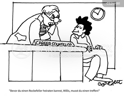 Cartoons und Karikaturen mit Rockefeller