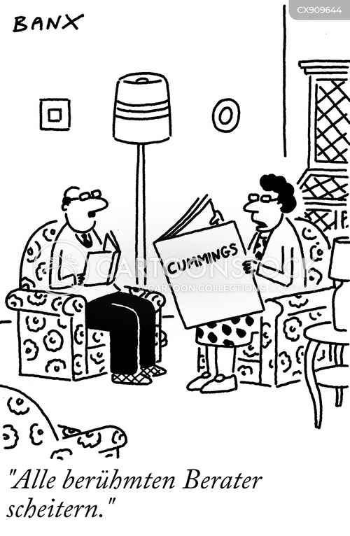 Cartoons und Karikaturen mit Beraten