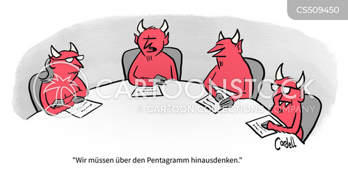 Cartoons und Karikaturen mit Pfingsten