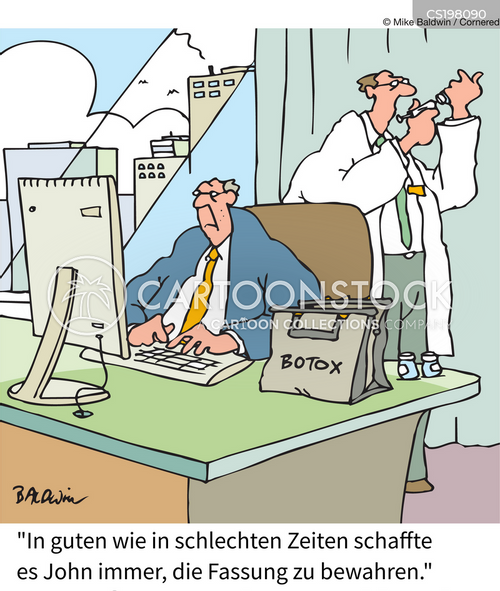 Cartoons und Karikaturen mit Ober