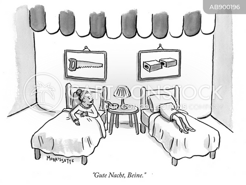 Cartoons und Karikaturen mit Akt