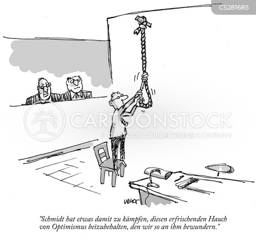 Cartoons und Karikaturen mit Disposition