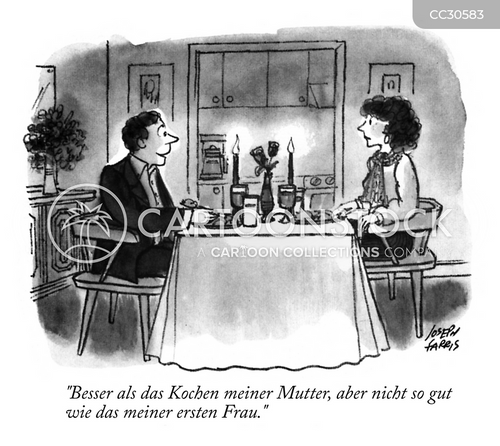 Cartoons und Karikaturen mit Versteckte Komplimente