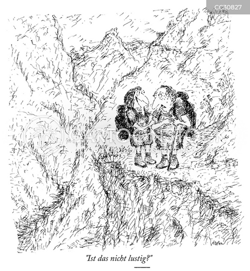 Cartoons und Karikaturen mit Bushcraft
