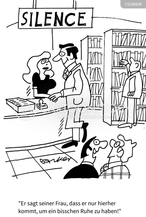 Cartoons und Karikaturen mit Leise Zugabe