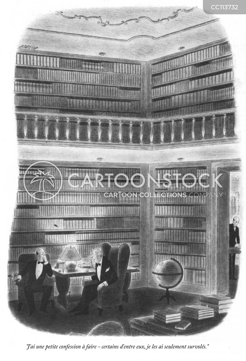 Dessins humoristique et caricaturés avec Lecture Coupable