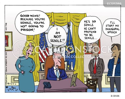 Senile Cartoons and Comics - funny pictures from CartoonStock