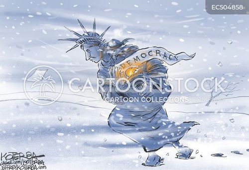 Snow Lady Cartoons and Comics - funny pictures from CartoonStock