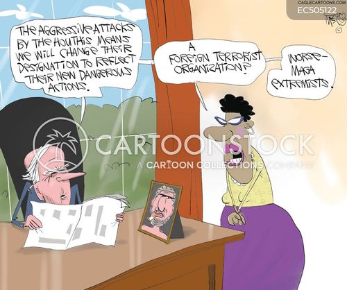 Extremist Actions Cartoons and Comics - funny pictures from CartoonStock