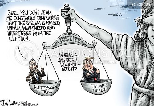 Hunter Biden Trials Cartoons and Comics - funny pictures from CartoonStock
