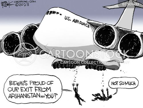 Afghanistan Exit Cartoons and Comics - funny pictures from CartoonStock