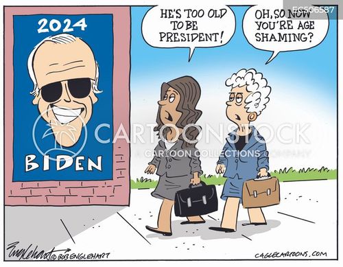 Biden Age-shaming Cartoons and Comics - funny pictures from CartoonStock