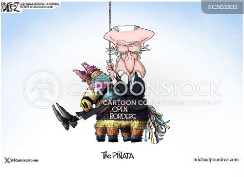 Open Borders Cartoons and Comics - funny pictures from CartoonStock