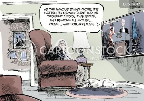 Teleprompter Cartoons and Comics - funny pictures from CartoonStock