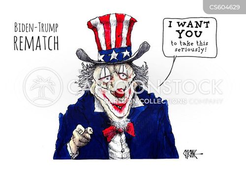 Election Rematch Cartoons and Comics - funny pictures from CartoonStock