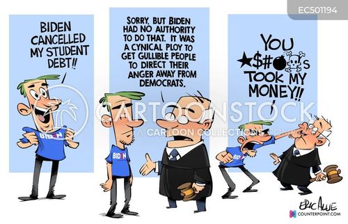 Debt Cancellation Cartoons and Comics - funny pictures from CartoonStock