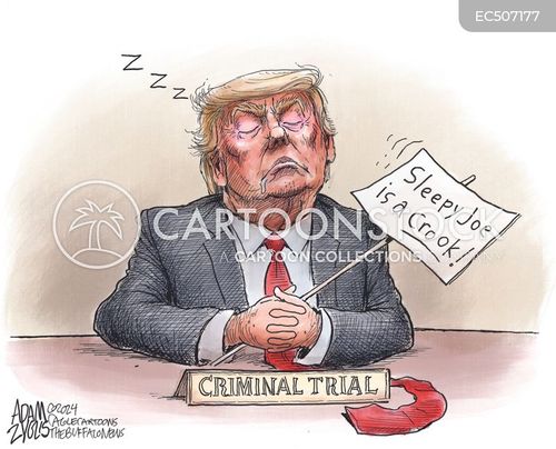 Trump Court Nap Cartoons and Comics - funny pictures from CartoonStock