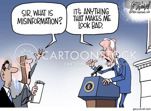 Misinfo Cartoons and Comics - funny pictures from CartoonStock