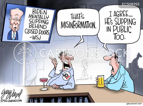 Agreeing With Biden Cartoons and Comics - funny pictures from CartoonStock