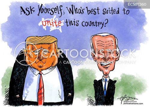 Us Vs. Them Cartoons and Comics - funny pictures from CartoonStock