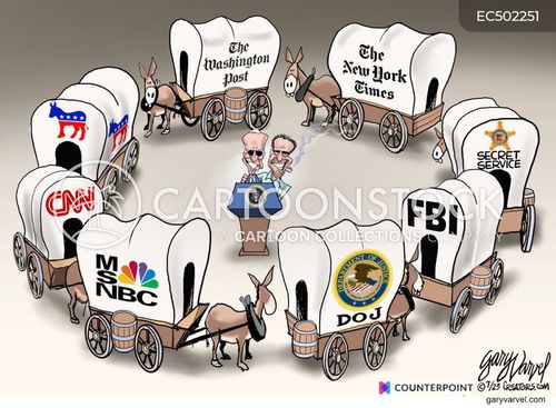 Press Wagons Cartoons and Comics - funny pictures from CartoonStock