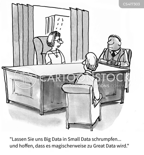 Cartoons und Karikaturen mit Big Data