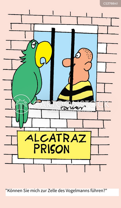 Cartoons und Karikaturen mit Birdman Von Alcatraz