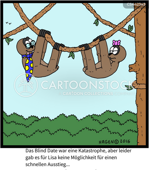 Cartoons und Karikaturen mit Blind