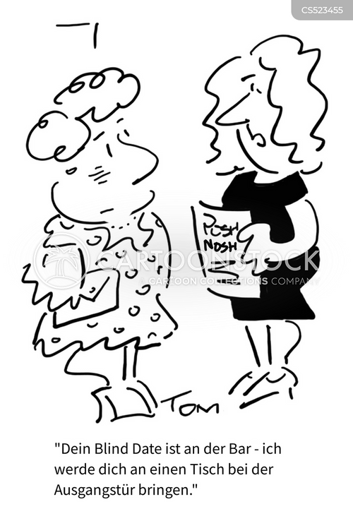 Cartoons und Karikaturen mit Blind