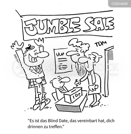 Cartoons und Karikaturen mit Blind