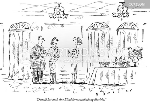 Cartoons und Karikaturen mit Appendizes