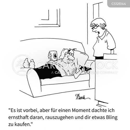 Cartoons und Karikaturen mit Bling-bling