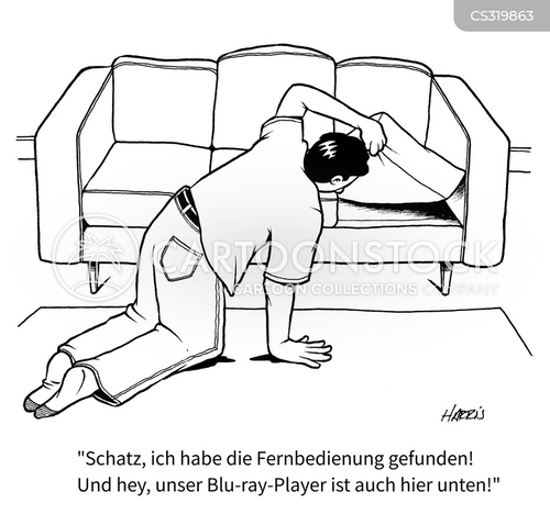 Cartoons und Karikaturen mit Blu-ray