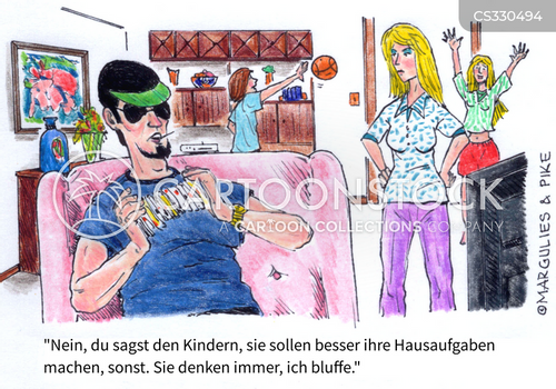 Cartoons und Karikaturen mit Bluffers