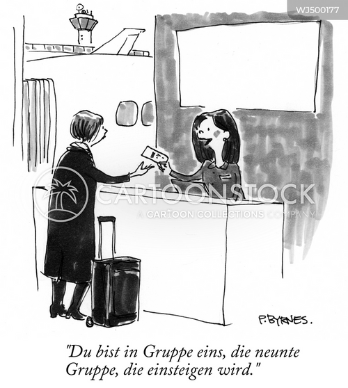 Cartoons und Karikaturen mit Flugzeug-erfinder