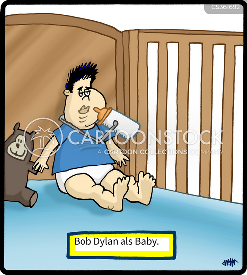 Cartoons und Karikaturen mit Bob Dylan