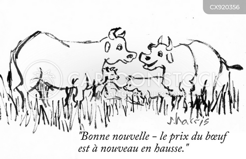 Dessins humoristique et caricaturés avec Boeuf Haché