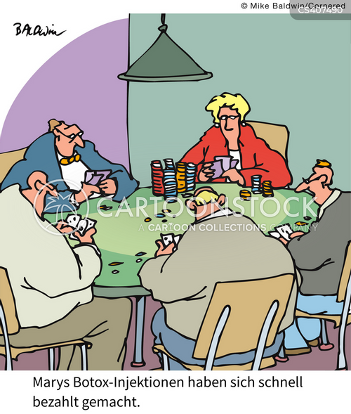 Cartoons und Karikaturen mit Botox